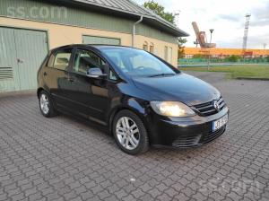 Black Volkswagen Golf Plus 2007 in Ventspils, with an engine capacity of 2.00 L and mileage of 315 thousand km for 1600 €, photo 1 on AUTOMOTO.COM.LV
