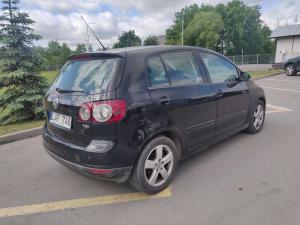 Black Volkswagen Golf Plus 2007 in Kaunas, with an engine capacity of 1.90 L and mileage of 162 thousand km for 1149 €, photo 4 on AUTOMOTO.COM.LV