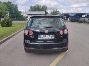 Black Volkswagen Golf Plus 2007 in Kaunas, with an engine capacity of 1.90 L and mileage of 162 thousand km for 1149 €, photo 5 on AUTOMOTO.COM.LV