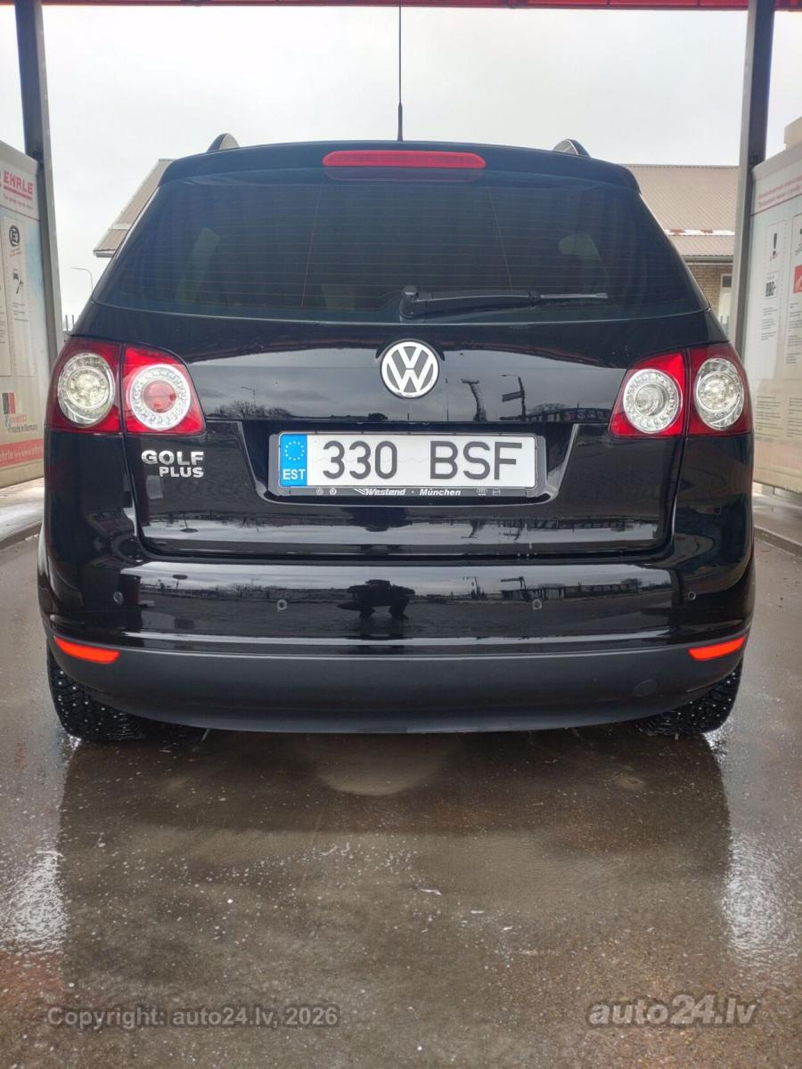 Melns Volkswagen Golf Plus 2007 Tartu, ar dzinēja tilpumu 1.90 L un nobraukumu 194 tūkst. km par 4100 €, foto 4 vietnē AUTOMOTO.COM.LV