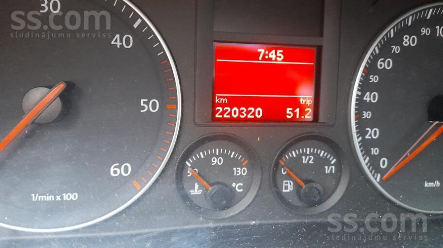 Melns Volkswagen Golf Plus 2007 Rīga, ar dzinēja tilpumu 1.90 L un nobraukumu 220 tūkst. km par 3700 €, foto 27 vietnē AUTOMOTO.COM.LV