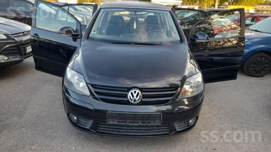 Black Volkswagen Golf Plus 2007 in Riga, with an engine capacity of 1.90 L and mileage of 220 thousand km for 3700 €, photo 33 on AUTOMOTO.COM.LV