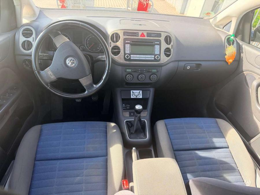 Melns Volkswagen Golf Plus 2007 Klaipėda, ar dzinēja tilpumu 1.90 L un nobraukumu 303 tūkst. km par 1439 €, foto 9 vietnē AUTOMOTO.COM.LV