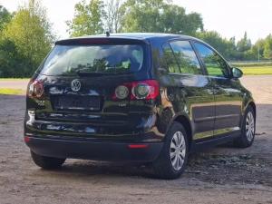 Black Volkswagen Golf Plus 2007 in Grobiņa, with an engine capacity of 1.90 L and mileage of 287 thousand km for 3800 €, photo 5 on AUTOMOTO.COM.LV