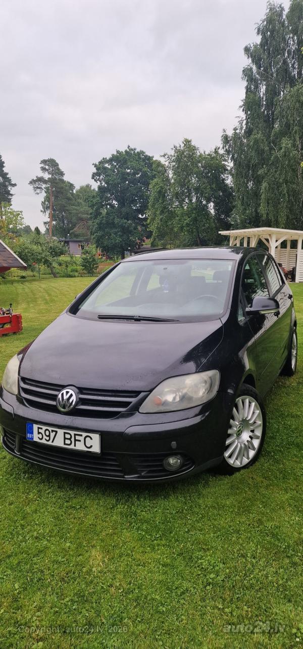 Black Volkswagen Golf Plus 2007 in Tartu, with an engine capacity of 1.90 L and mileage of 308 thousand km for 1499 €, photo 2 on AUTOMOTO.COM.LV