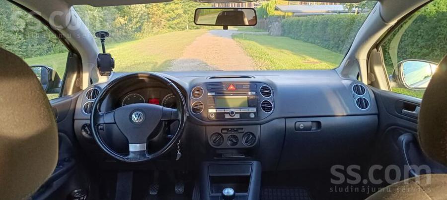 Melns Volkswagen Golf Plus 2007 Rīga, ar dzinēja tilpumu 1.90 L un nobraukumu 336 tūkst. km par 1750 €, foto 6 vietnē AUTOMOTO.COM.LV