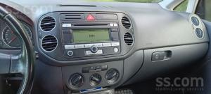 Black Volkswagen Golf Plus 2007 in Riga, with an engine capacity of 1.90 L and mileage of 336 thousand km for 1750 €, photo 13 on AUTOMOTO.COM.LV