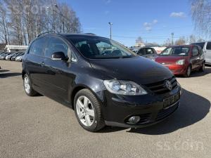 Black Volkswagen Golf Plus 2008 in Riga, with an engine capacity of 2.00 L and mileage of 237 thousand km for 3680 €, photo 1 on AUTOMOTO.COM.LV