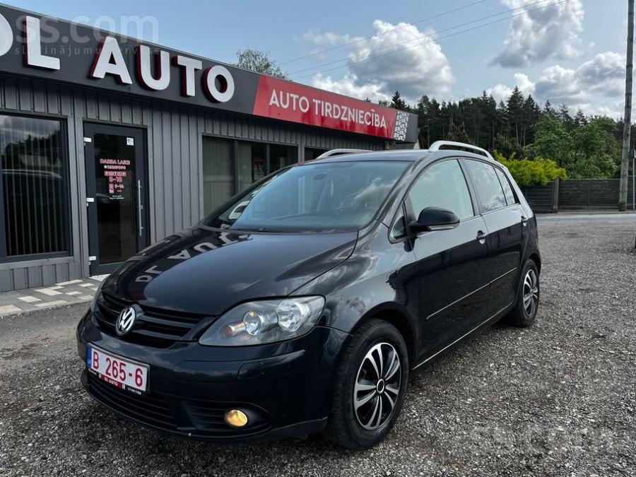 Black Volkswagen Golf Plus 2008 in Valmiera, with an engine capacity of 1.40 L and mileage of 0 thousand km for 1250 €, photo 1 on AUTOMOTO.COM.LV