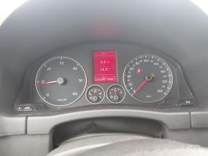 Black Volkswagen Golf Plus 2008 in Vilkaviskis, with an engine capacity of 1.90 L and mileage of 224 thousand km for 2350 €, photo 12 on AUTOMOTO.COM.LV