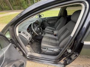 Black Volkswagen Golf Plus 2008 in Anyksciai, with an engine capacity of 1.90 L and mileage of 337 thousand km for 2200 €, photo 27 on AUTOMOTO.COM.LV