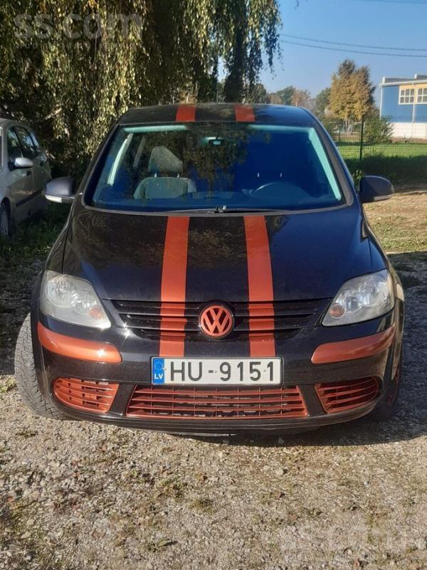 Black Volkswagen Golf Plus 2008 in Tukums, with an engine capacity of 1.90 L and mileage of 0 thousand km for 2500 €, photo 1 on AUTOMOTO.COM.LV