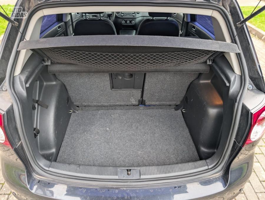 Black Volkswagen Golf Plus 2009 in Klaipeda, with an engine capacity of 2.00 L and mileage of 205 thousand km for 3500 €, photo 21 on AUTOMOTO.COM.LV