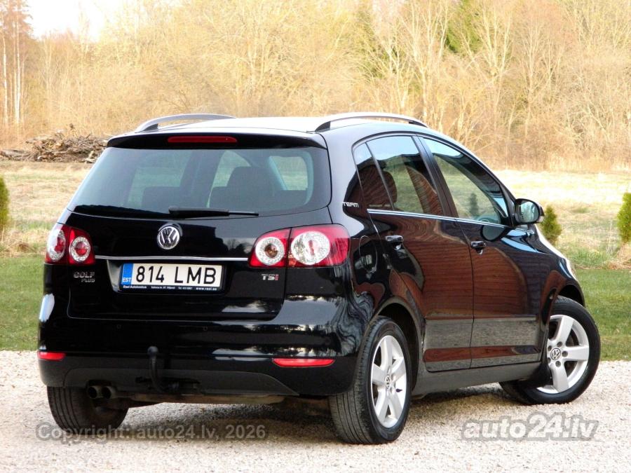 Black Volkswagen Golf Plus 2010 in Viljandi, with an engine capacity of 1.40 L and mileage of 228 thousand km for 3490 €, photo 7 on AUTOMOTO.COM.LV