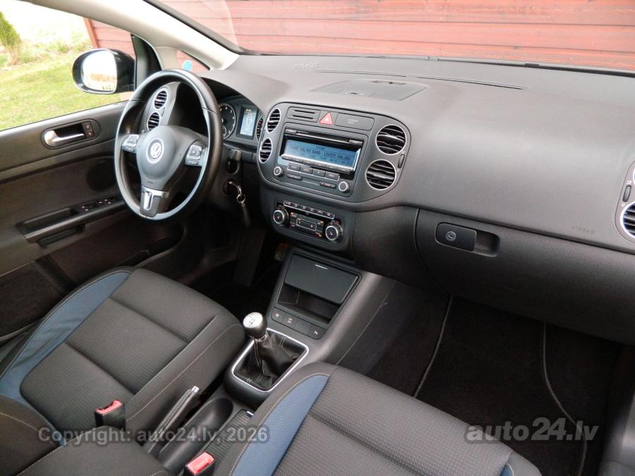 Black Volkswagen Golf Plus 2010 in Viljandi, with an engine capacity of 1.40 L and mileage of 228 thousand km for 3490 €, photo 12 on AUTOMOTO.COM.LV