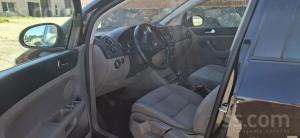 Black Volkswagen Golf Plus 2010 in Rezekne, with an engine capacity of 1.60 L and mileage of 0 thousand km for 3950 €, photo 6 on AUTOMOTO.COM.LV