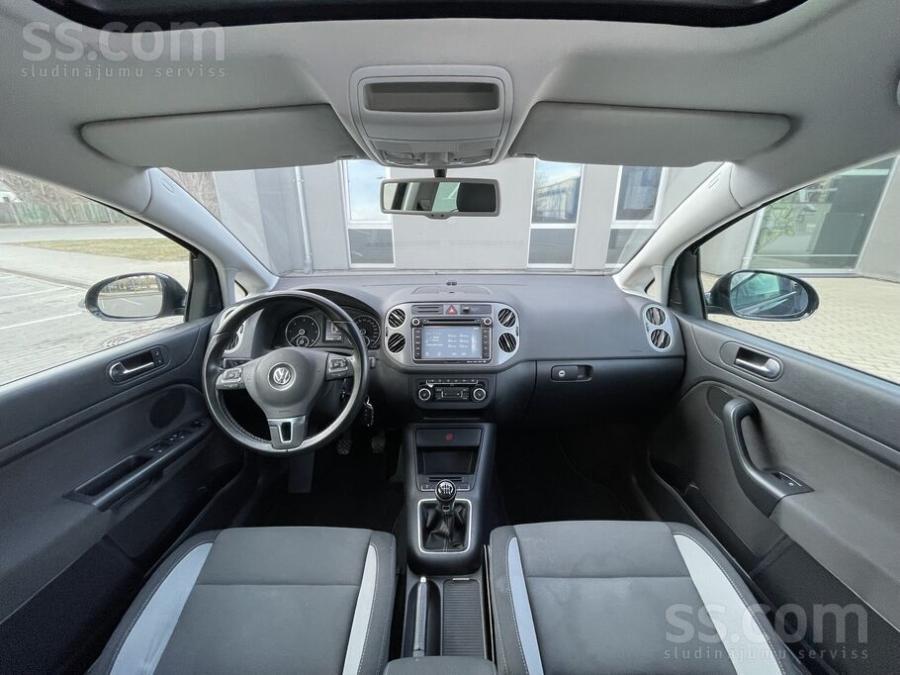 Black Volkswagen Golf Plus 2013 in Jurmala, with an engine capacity of 2.00 L and mileage of 0 thousand km for 5150 €, photo 29 on AUTOMOTO.COM.LV
