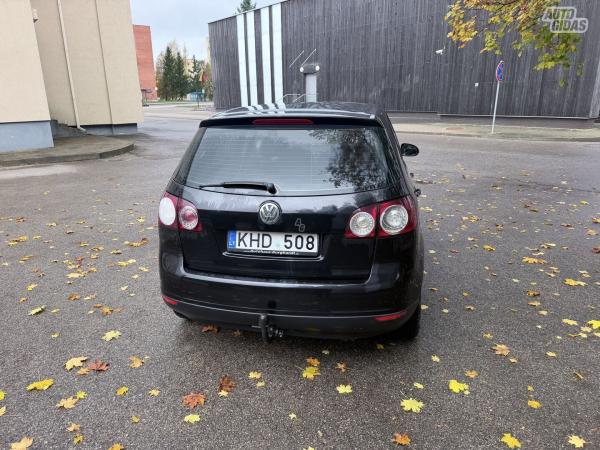 Black Volkswagen Golf Plus 2005 in Utena, with an engine capacity of 2.00 L and mileage of 345 thousand km for 1750 €, photo 7 on AUTOMOTO.COM.LV