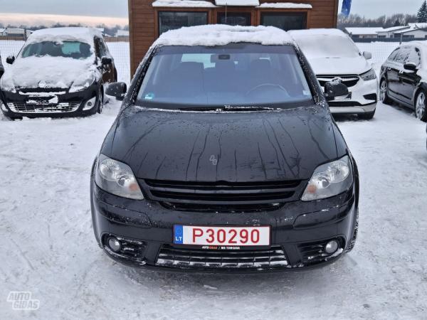 Black Volkswagen Golf Plus 2006 in Kluonaliai, with an engine capacity of 1.40 L and mileage of 189 thousand km for 2770 €, photo 7 on AUTOMOTO.COM.LV