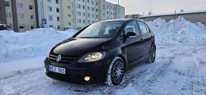 Melns Volkswagen Golf Plus 2006 Telšiai, ar dzinēja tilpumu 1.90 L un nobraukumu 380 tūkst. km par 2600 €, foto  vietnē AUTOMOTO.COM.LV