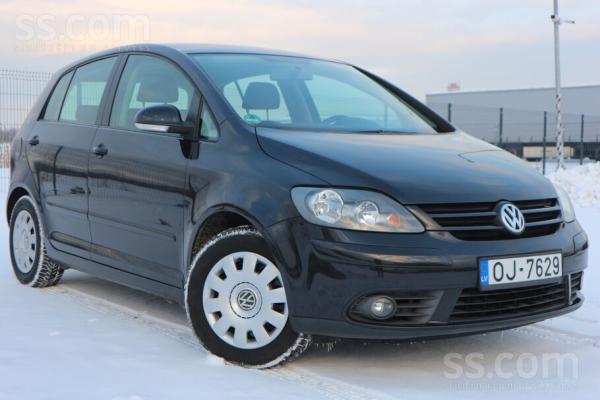 Black Volkswagen Golf Plus 2007 in Riga, with an engine capacity of 2.00 L and mileage of 271 thousand km for 3250 €, photo 2 on AUTOMOTO.COM.LV