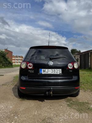 Black Volkswagen Golf Plus 2007 in Tukums, with an engine capacity of 1.90 L and mileage of 208 thousand km for 2244 €, photo 4 on AUTOMOTO.COM.LV