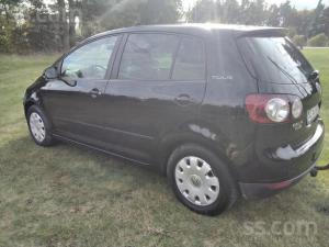 Black Volkswagen Golf Plus 2007 in Rezekne, with an engine capacity of 2.00 L and mileage of 320 thousand km for 2950 €, photo 6 on AUTOMOTO.COM.LV