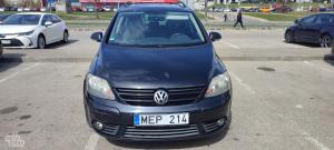 Black Volkswagen Golf Plus 2008 in Vilnius, with an engine capacity of 1.40 L and mileage of 222 thousand km for 2450 €, photo 4 on AUTOMOTO.COM.LV