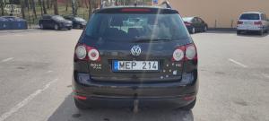 Black Volkswagen Golf Plus 2008 in Vilnius, with an engine capacity of 1.40 L and mileage of 222 thousand km for 2450 €, photo 6 on AUTOMOTO.COM.LV