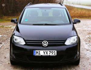 Black Volkswagen Golf Plus 2009 in Kretinga, with an engine capacity of 1.97 L and mileage of 189 thousand km for 4499 €, photo 3 on AUTOMOTO.COM.LV