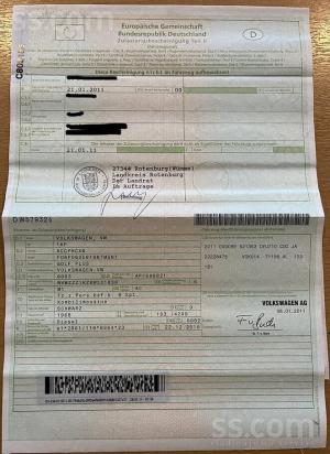Черный Фольксваген Гольф Плюс 2011 в Валмиера, объемом двигателя 2.00 л и пробегом 0 тыс. км за 5900 €, фото 23 на AUTOMOTO.COM.LV