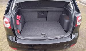 Black Volkswagen Golf Plus 2012 in Riga, with an engine capacity of 2.00 L and mileage of 156 thousand km for 5990 €, photo 11 on AUTOMOTO.COM.LV