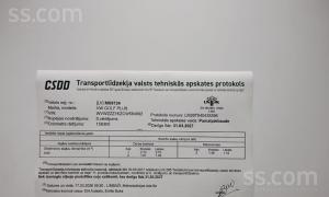 Black Volkswagen Golf Plus 2012 in Riga, with an engine capacity of 2.00 L and mileage of 156 thousand km for 5990 €, photo 12 on AUTOMOTO.COM.LV