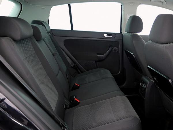 Black Volkswagen Golf Plus 2009 in Tallinn, with an engine capacity of 2.00 L and mileage of 272 thousand km for 1799 €, photo 7 on AUTOMOTO.COM.LV
