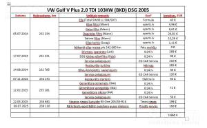 Синий Фольксваген Гольф Плюс 2005 в Елгава, объемом двигателя 2.00 л и пробегом 238 тыс. км за 4000 €, фото 35 на AUTOMOTO.COM.LV