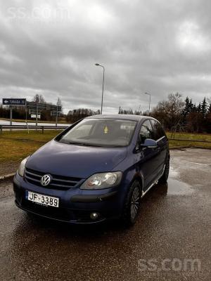 Blue Volkswagen Golf Plus 2005 in Riga, with an engine capacity of 2.00 L and mileage of 385 thousand km for 900 €, photo  on AUTOMOTO.COM.LV
