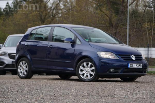 Blue Volkswagen Golf Plus 2005 in Riga, with an engine capacity of 2.00 L and mileage of 292 thousand km for 2990 €, photo 2 on AUTOMOTO.COM.LV