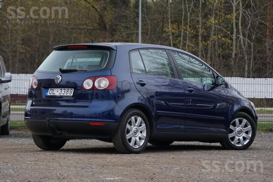 Zils Volkswagen Golf Plus 2005 Rīga, ar dzinēja tilpumu 2.00 L un nobraukumu 292 tūkst. km par 2990 €, foto 5 vietnē AUTOMOTO.COM.LV