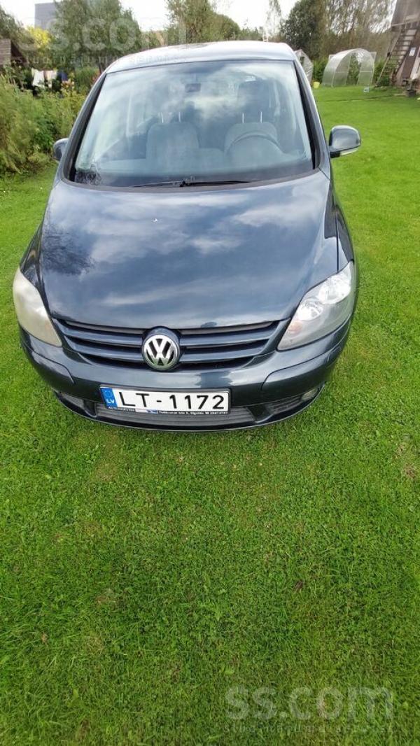 Синий Фольксваген Гольф Плюс 2005 в Лимбажи, объемом двигателя 2.00 л и пробегом 325 тыс. км за 1350 €, фото 3 на AUTOMOTO.COM.LV