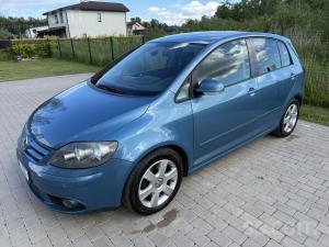 Blue Volkswagen Golf Plus 2005 in Jelgava, with an engine capacity of 2.00 L and mileage of 247 thousand km for 2990 €, photo  on AUTOMOTO.COM.LV