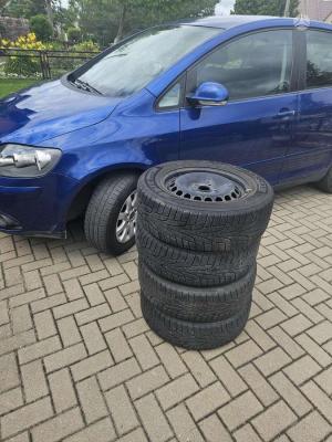 Blue Volkswagen Golf Plus 2005 in Radviliskis, with an engine capacity of 1.90 L and mileage of 320 thousand km for 1750 €, photo 13 on AUTOMOTO.COM.LV