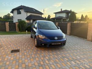 Zils Volkswagen Golf Plus 2005 Rīga, ar dzinēja tilpumu 1.90 L un nobraukumu 0 tūkst. km par 3950 €, foto  vietnē AUTOMOTO.COM.LV