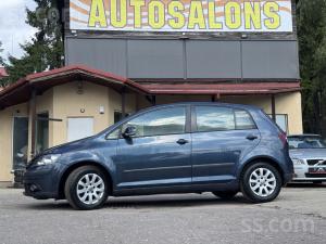 Blue Volkswagen Golf Plus 2005 in Riga, with an engine capacity of 1.60 L and mileage of 210 thousand km for 3350 €, photo  on AUTOMOTO.COM.LV