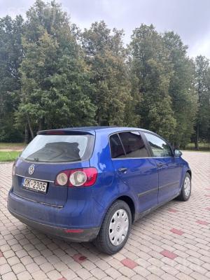Blue Volkswagen Golf Plus 2005 in Aizkraukle, with an engine capacity of 2.00 L and mileage of 398 thousand km for 1850 €, photo 5 on AUTOMOTO.COM.LV