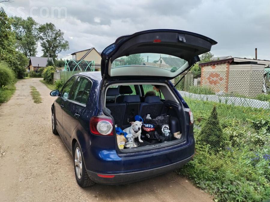 Zils Volkswagen Golf Plus 2006 Daugavpils, ar dzinēja tilpumu 1.90 L un nobraukumu 389 tūkst. km par 550 €, foto 2 vietnē AUTOMOTO.COM.LV