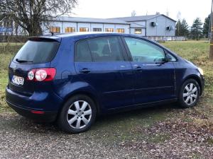 Blue Volkswagen Golf Plus 2006 in Riga, with an engine capacity of 1.90 L and mileage of 0 thousand km for 2295 €, photo 7 on AUTOMOTO.COM.LV