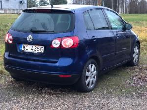 Blue Volkswagen Golf Plus 2006 in Riga, with an engine capacity of 1.90 L and mileage of 0 thousand km for 2295 €, photo 8 on AUTOMOTO.COM.LV