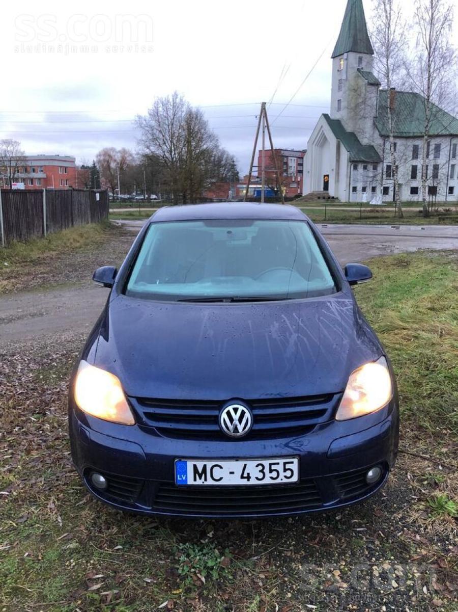 Blue Volkswagen Golf Plus 2006 in Riga, with an engine capacity of 1.90 L and mileage of 0 thousand km for 2295 €, photo 13 on AUTOMOTO.COM.LV