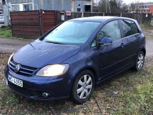 Blue Volkswagen Golf Plus 2006 in Riga, with an engine capacity of 1.90 L and mileage of 0 thousand km for 2295 €, photo 14 on AUTOMOTO.COM.LV