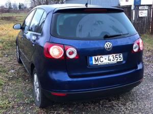 Blue Volkswagen Golf Plus 2006 in Riga, with an engine capacity of 1.90 L and mileage of 0 thousand km for 2295 €, photo 16 on AUTOMOTO.COM.LV